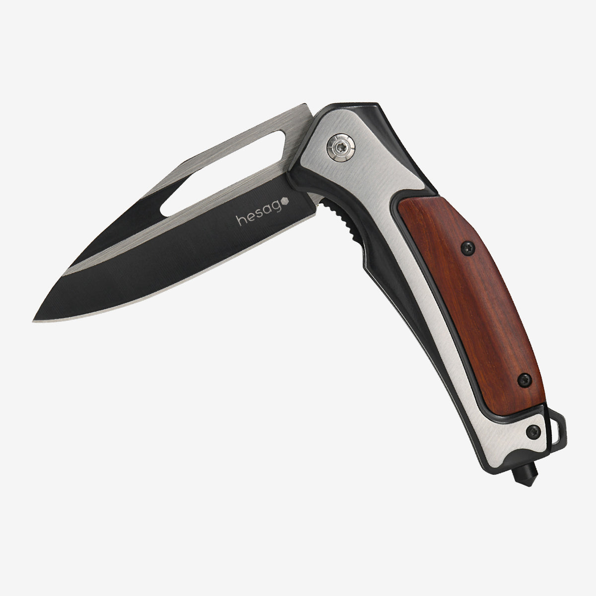 WildBlade - Coltello Pieghevole Tattico Professionale con Rompivetro ...
