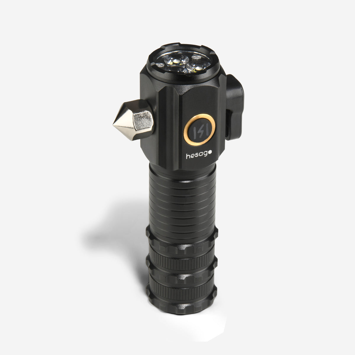TactiBeam - Torcia Tattica 1300 lumen Super Luminosa - Rompivetro — Hesago